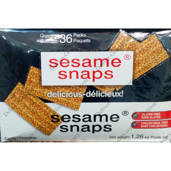 Sesame Snaps Candy, 36 x 35 g - Deliver-Grocery Online (DG), 9354-2793 ...