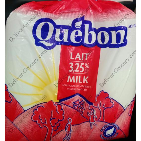 Quebon Lait 3.25%, 4 L - Deliver-Grocery Online (DG), 9354-2793 Québec Inc.